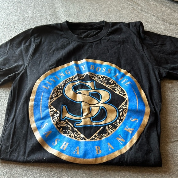 WWE | Tops | Wwe Sasha Banks Tee | Poshmark